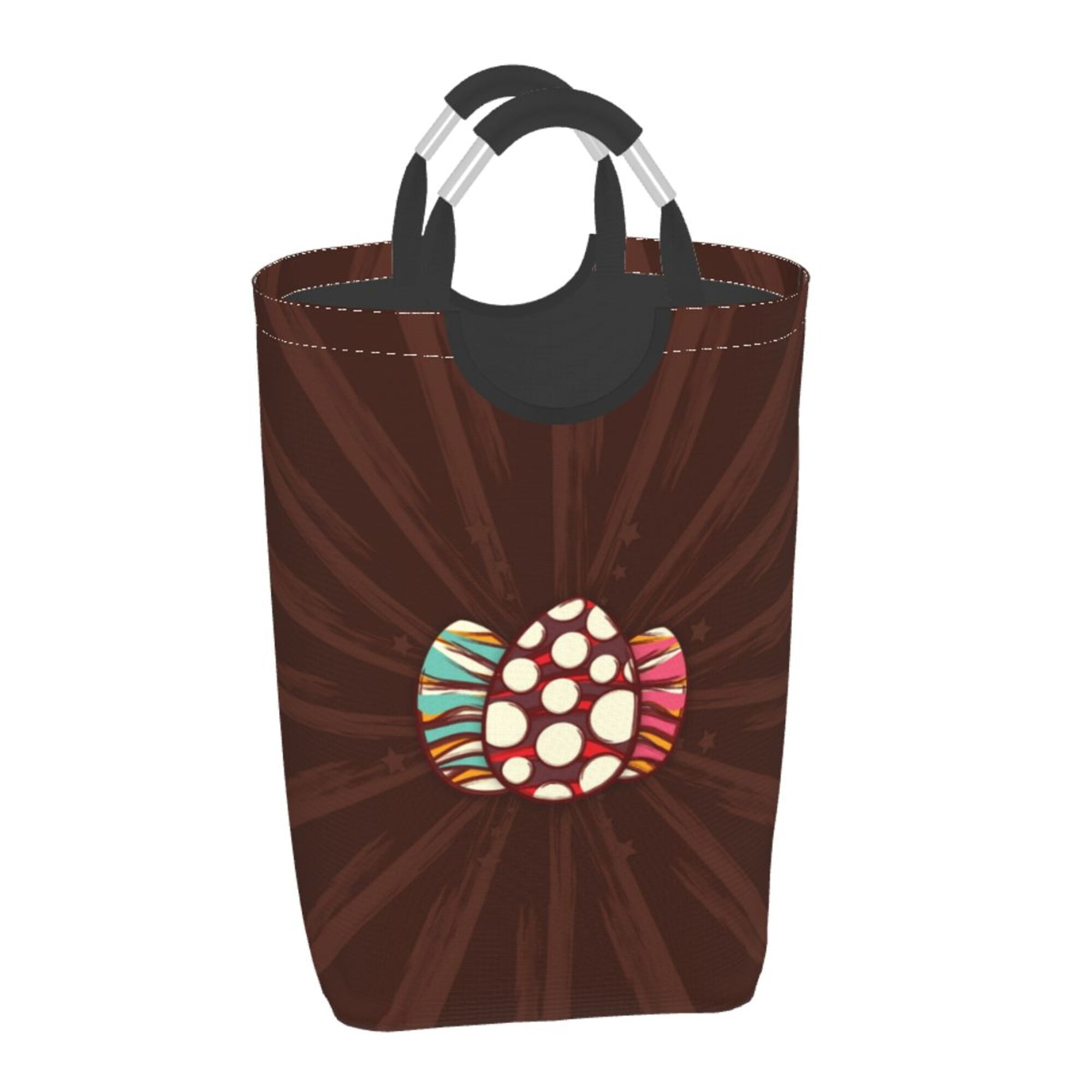 Waterproof Collapsible Laundry Hamper, Star Explosion Aluminum Handle ...