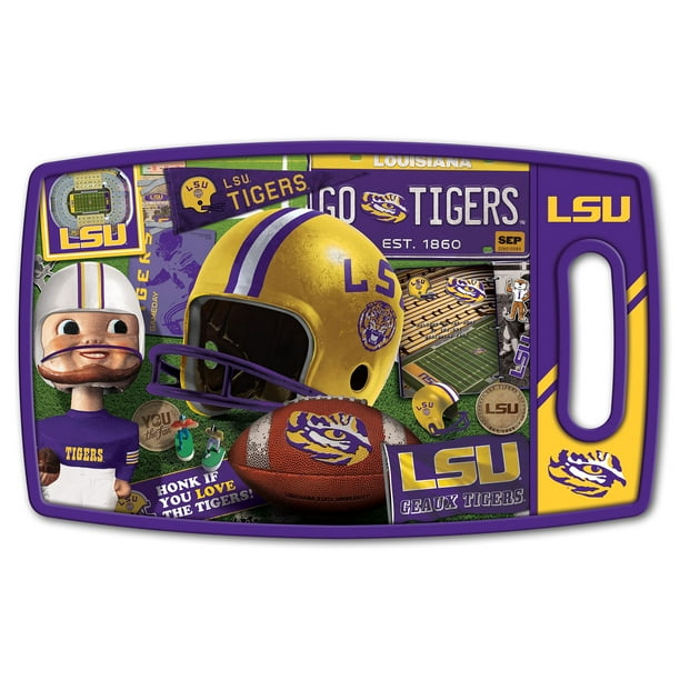 YouTheFan NCAA LSU Tigers Retro Series Cutting Board - Walmart.com