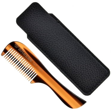 Kent 7T Handmade All Fine Tooth Pocket Comb for Men, Hair Comb ...
