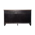Bowery Hill Traditional Farmhouse Hall Buffet in Black Finish - Walmart.com