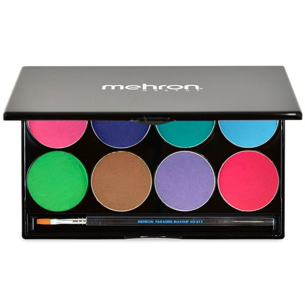 Mehron Paradise Makeup AQ - 8 Color Palette (Palette Color : Pastel ...