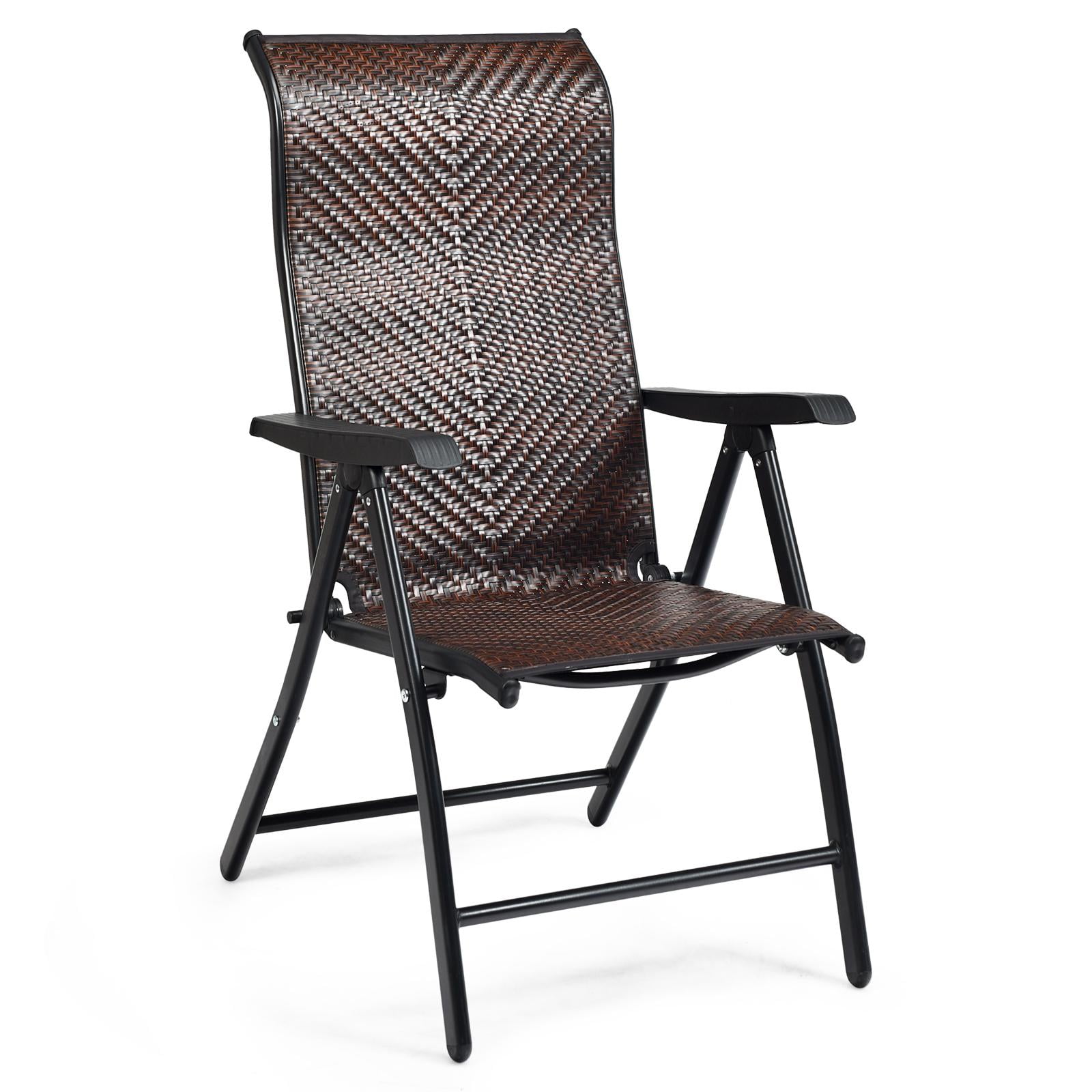 Click here for Giantex Rattan Reclining Folding Chair  Wicker Por... prices