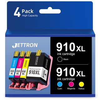 Compatible 910XL 910 XL Black High Yield Ink Cartridge Replacement for ...