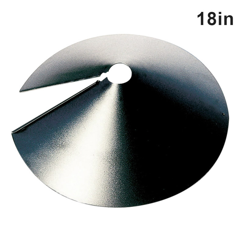 14/18 Inch Wrap Around Squirrel Baffle Anti-Squirrel Cover Birds Seed ...