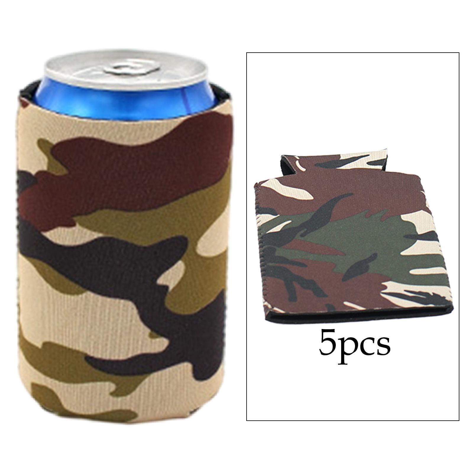 5 Pieces Portable Can Coolers Sleeves, Insulated Thermocoolers Can ...