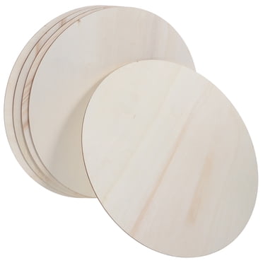 VATENICK 12 Inch Wood Circles for Crafts, 5Pcs Unfinished Wood Crafts ...