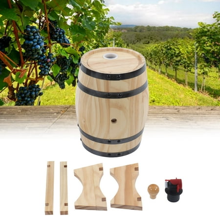 Wine Oak Barrels Self Brewed Wine Oak Aging Barrels Wooden Beer Barrels ...
