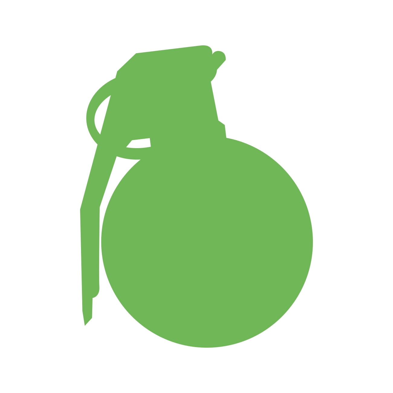 M67 Hand Grenade Sticker Decal Die Cut - Self Adhesive Vinyl ...