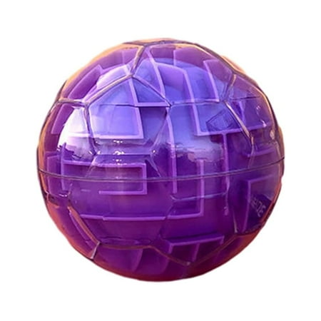 Decodeary 3D Mini Maze Ball Rolling Toys Sphere Educational Balance ...