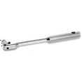 Performance Tool Chrome Breaker Bar Handle, 1/4" Drive, Flex End, 5-15/ ...