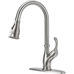 OakBrook Vela One Handle Kitchen Faucet with Pulldown Sprayer - Walmart.com