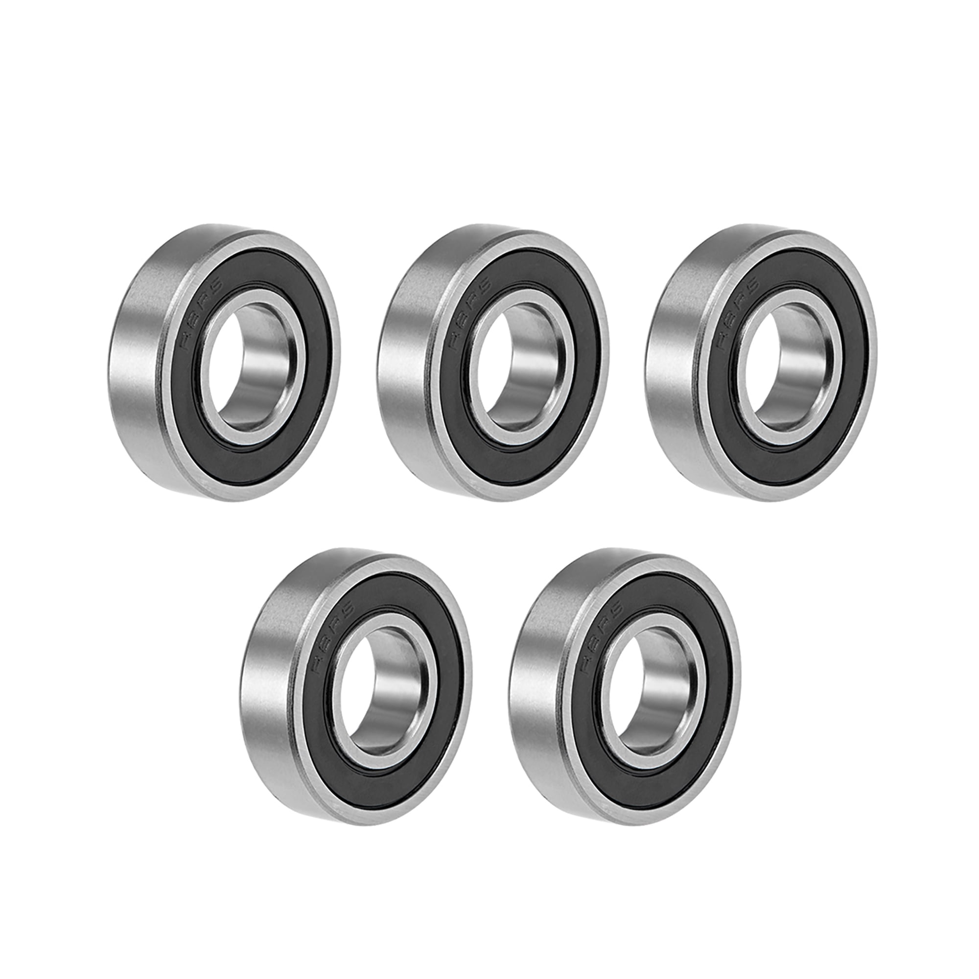 R8-2RS Deep Groove Ball Bearing 1/2"x1-1/8"x5/16" Double Sealed ABEC-3 Bearing 5-Pack | Walmart ...