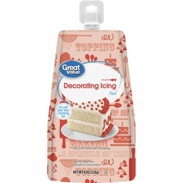 Great Value Red Decorating Gel 0.67 OZ Tube - Walmart.com