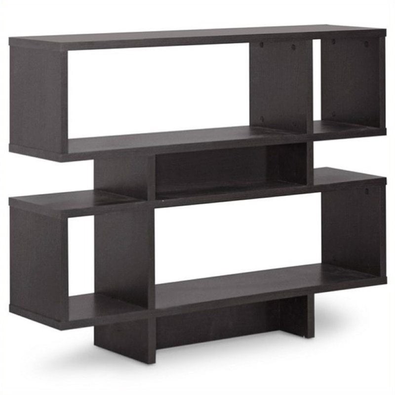 Atlin Designs 2 Shelf Bookcase in Espresso - Walmart.com