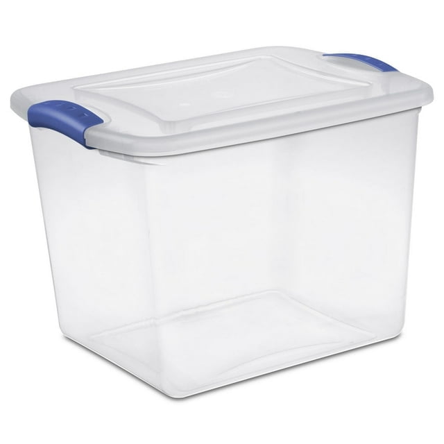 Click here for Sterilite 26l Stadium Blue Latch Box  26l prices