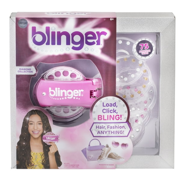 Blinger Diamond Collection Bright Pink with 5 Discs & Glam Styling Tool ...