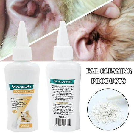 50g Pull Ear Powder Dog Plucking Powder Pet Ear Cleaning Supplies ...