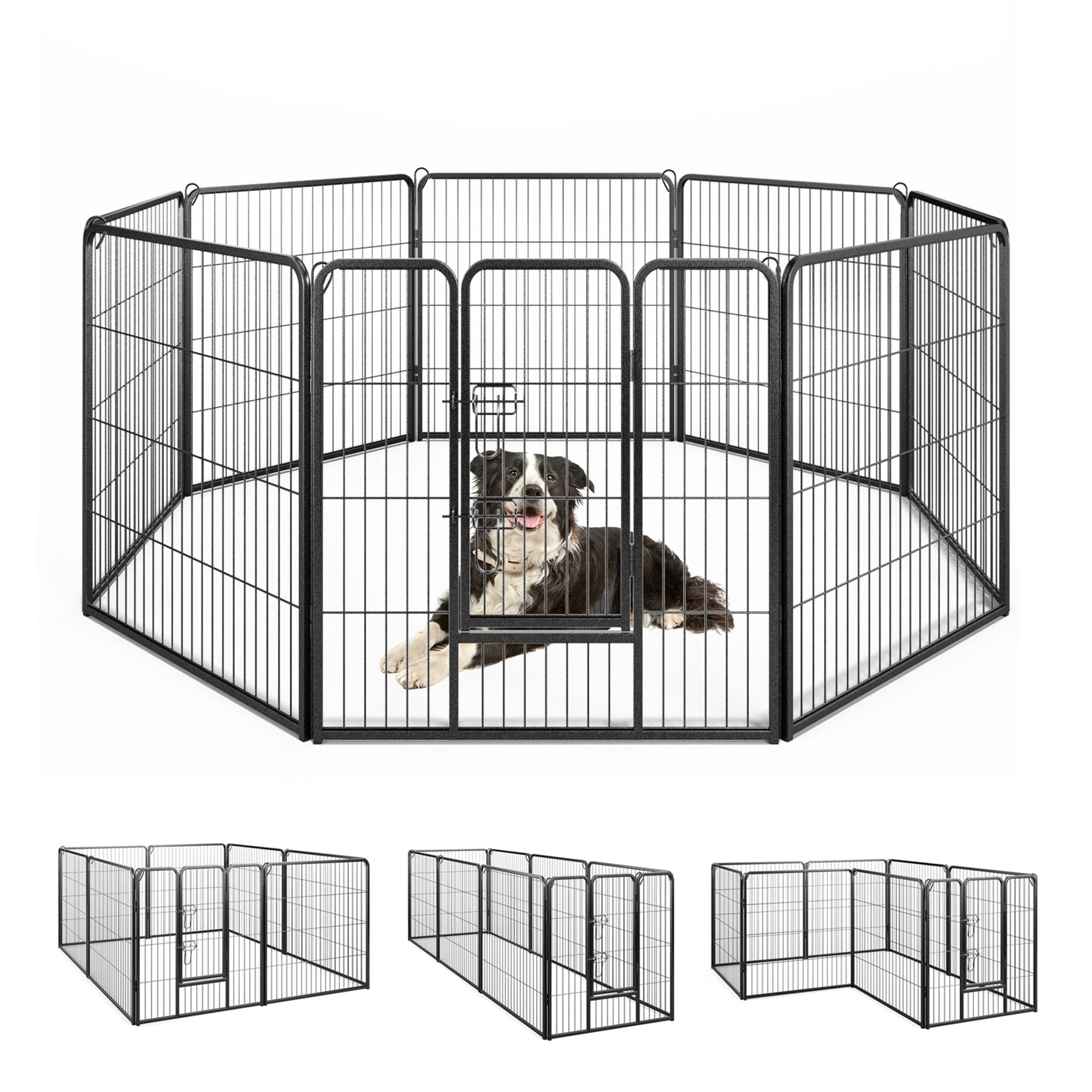 Click here for Gymax Dog Playpen Indoor Outdoor 8 Panel 32 Height... prices