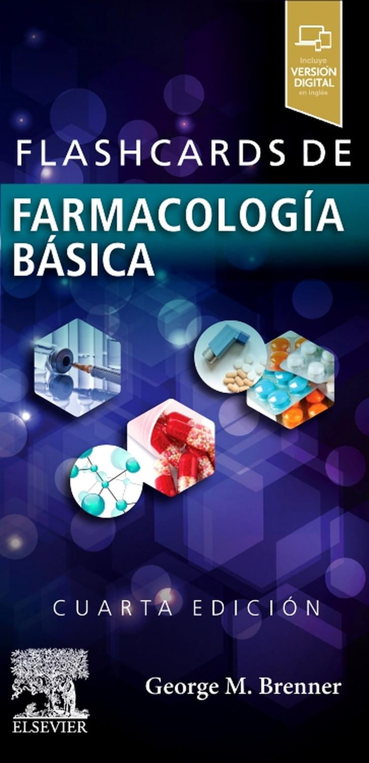 Flashcards de Farmacología Básica Elsevier 4ta Edición 9788491134589 ...