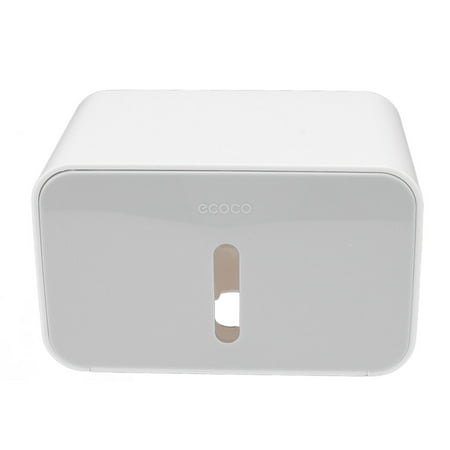 Toilet Paper Roll Box Cover Waterproof Punch Free Prevent Corrosion ...