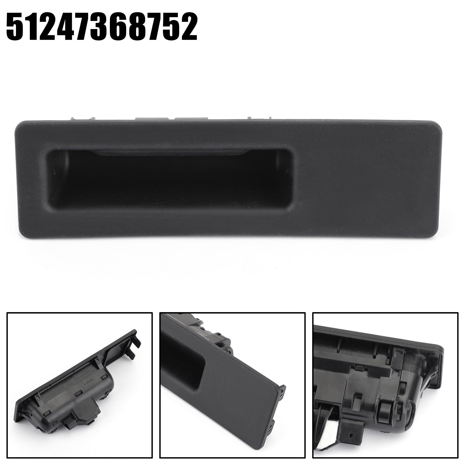 Tailgate Trunk Lid Door Switch Handle 51247368752 For BMW X1 X3 X5 ...