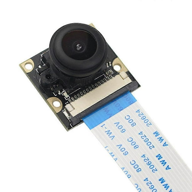 For Raspberry Pi 4B 3B+ Day Vision Camera Module 5MP 1080P Fisheye 130 ...