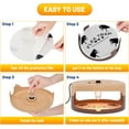 CELIVESGG Flea Traps, Indoor Flea Control Pads, Pet and Kid-Safe Light ...