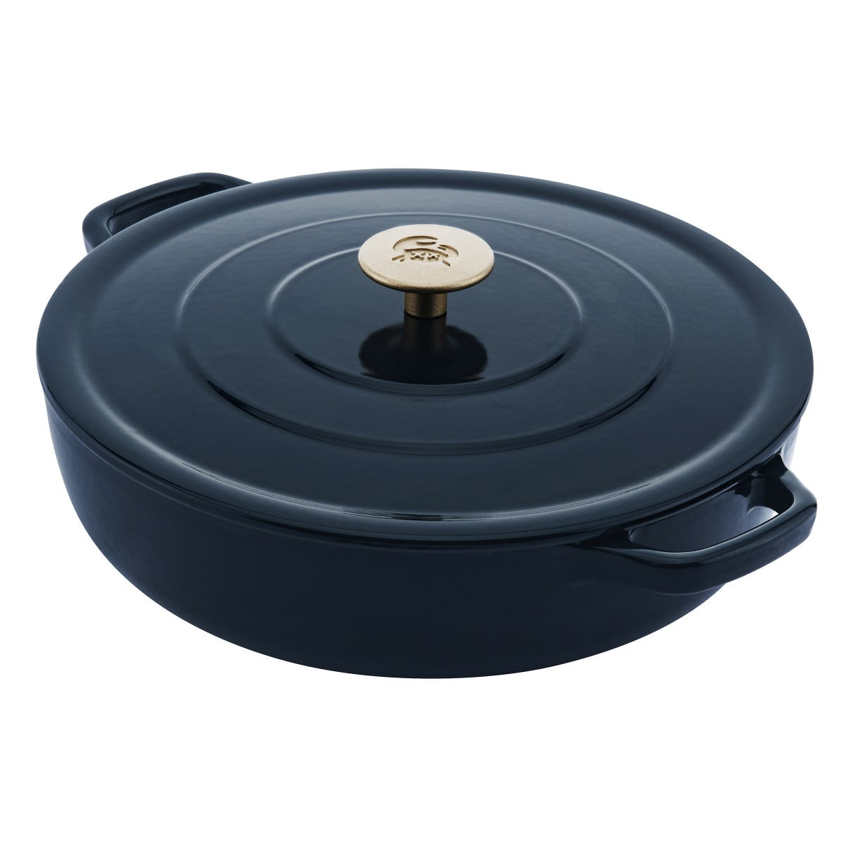 Click here for Chuck Hughes Cast Iron Braiser  3.9 L (4.1 Qt.) Da... prices