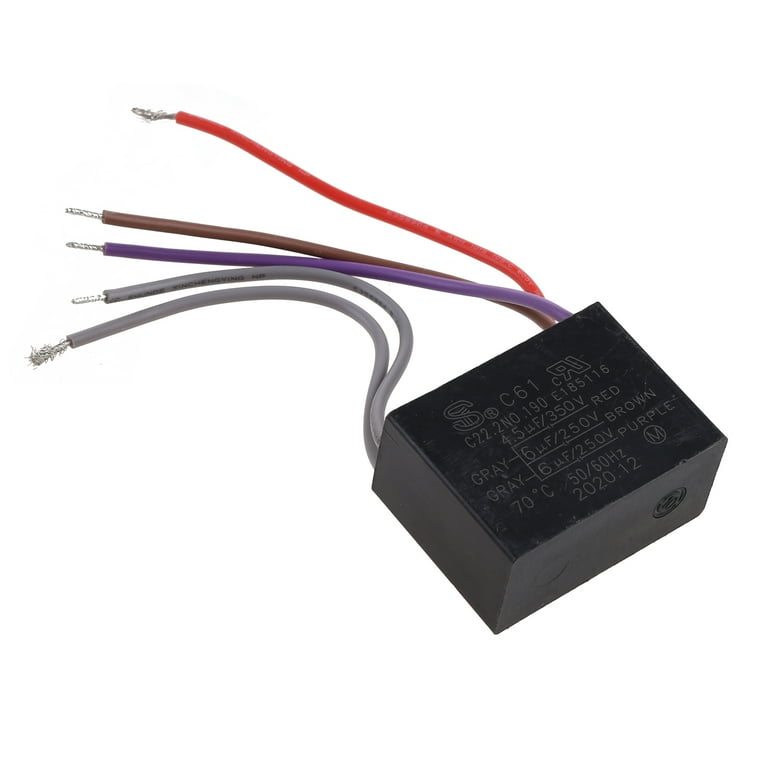 How To Test A 5 Wire Ceiling Fan Capacitor | Shelly Lighting