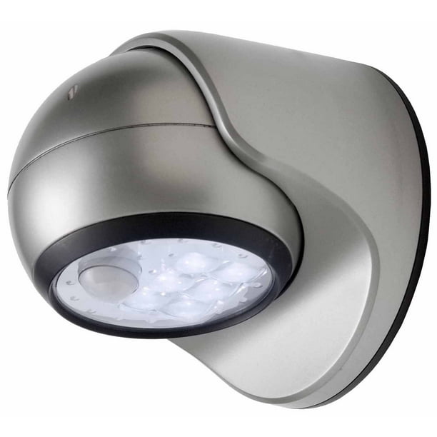 6-led Wireless Porch Light (silver) - Walmart.com