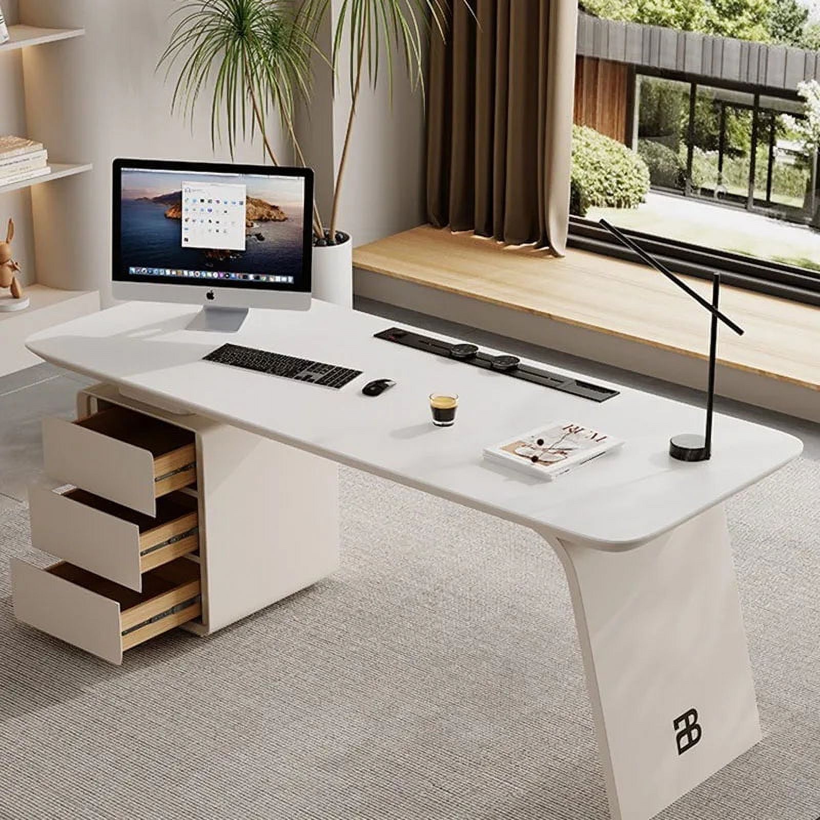 Executive Meeting Office Desk Computer Conference Desktops Study Office ...