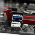 WINDLAND 10Gbps USB Header Adapter Computer Motherboard USB3.1 To TYPE ...