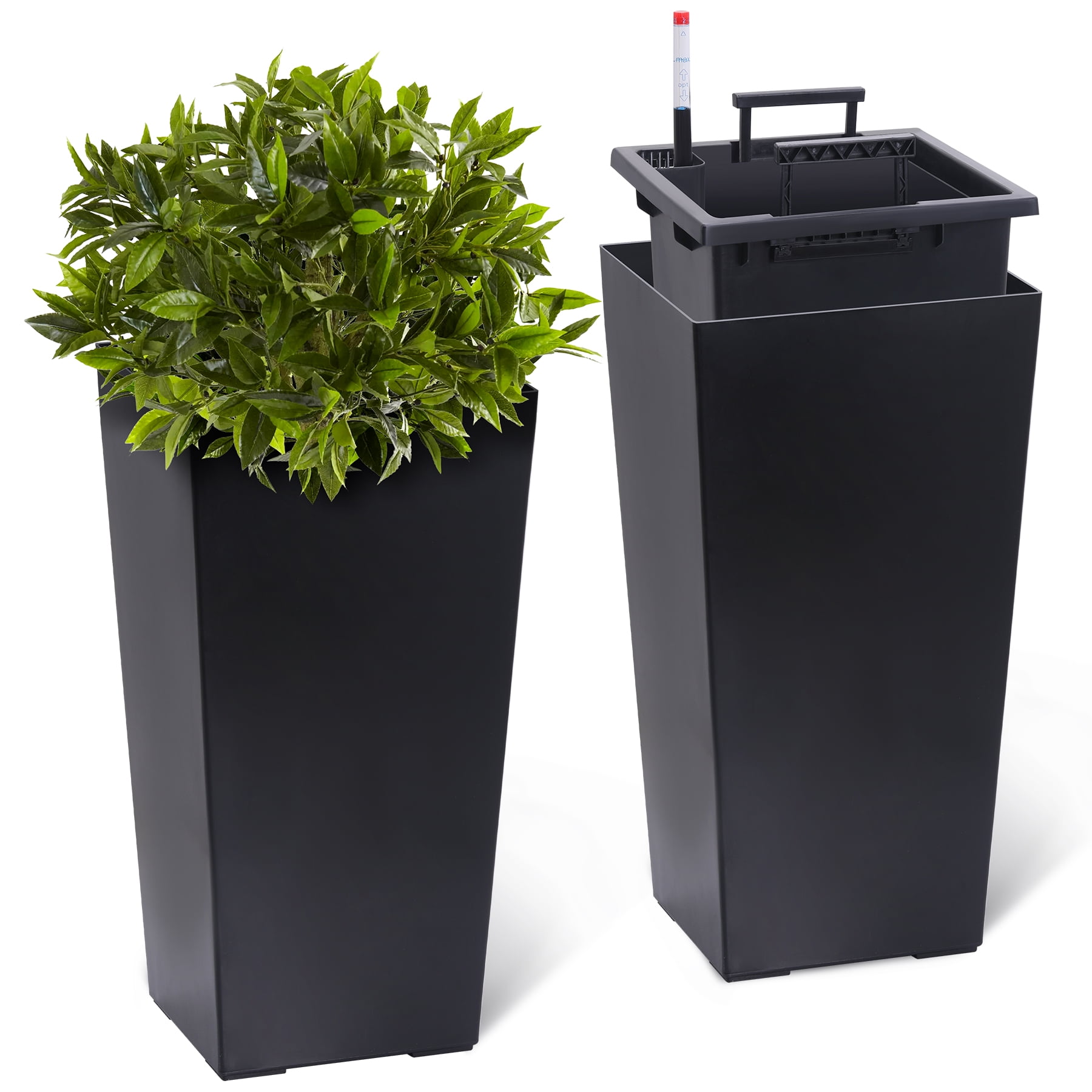 Click here for Eastvita 22.5 Inch Tall Rectangular Planters Set O... prices