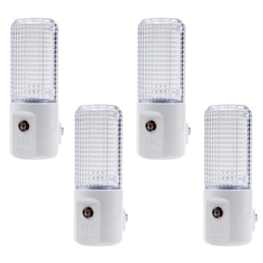 Projectpak Night Light 4 Pack with Manual On/Off Switch, 4W Bulb ...