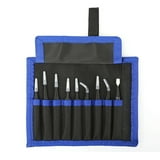 Precision Anti-Static Stainless Steel 9 in 1 Tweezers Kit Set For Electronics/Jewelry-Making ...
