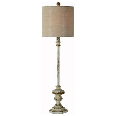 Safavieh Zora Floral 25.5 in. H Table Lamp, Navy/White, Set of 2 ...