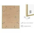 HAUS AND HUES 20x30 Gold Metal Picture Frames - Features Premium Aluminum, Vertical & Horizontal ...