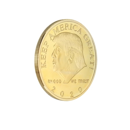 Donald Trump 24K Gold Plated EAGLE Commemorative Coin Republican ...