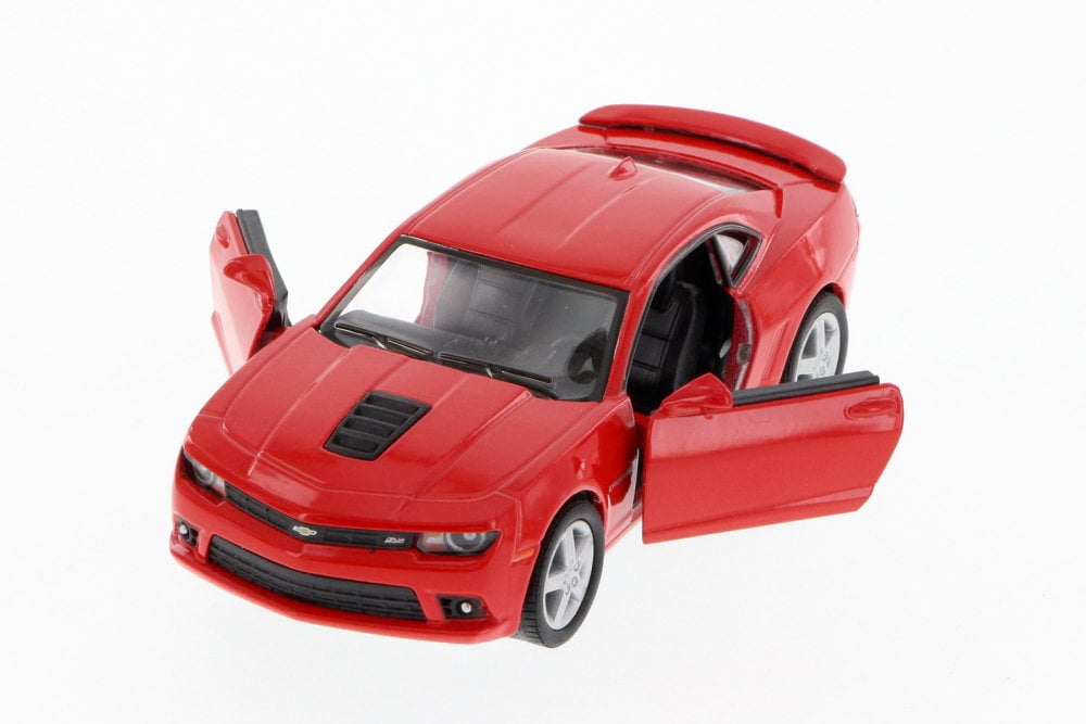 2014 Chevrolet Camaro, Red - Kinsmart 5383D - 1/38 Scale Diecast Model ...