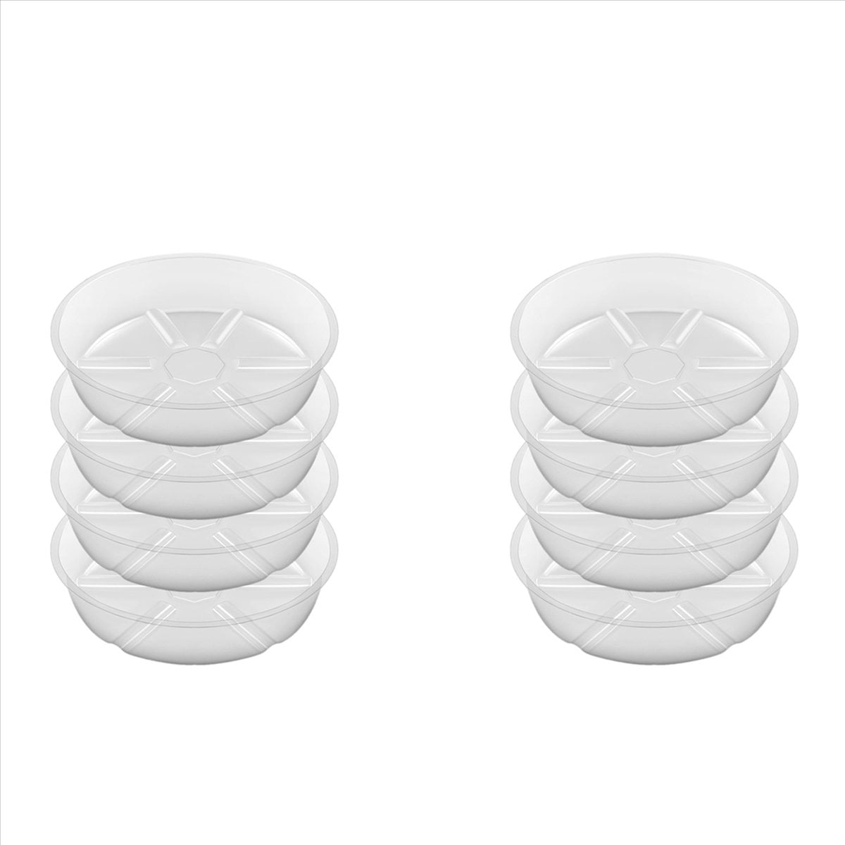 Click here for Unbranded 8pack Clear Plant Saucer 10inch Plastic... prices