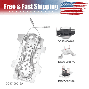 DC97-14486A Dryer Heating Element Assembly Replacement for Samsung ...