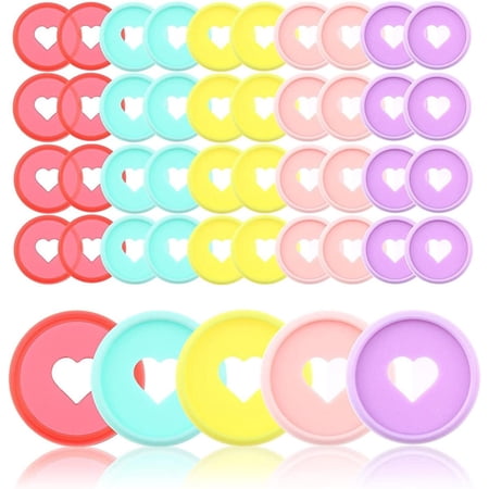 50 Pieces Plastic Binding Discs Mini Binding Discs for DIY Notebooks ...