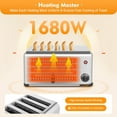 6 Slot Commercial Toaster,6 Slice Wide Slot Stainless Steel Toaster ...
