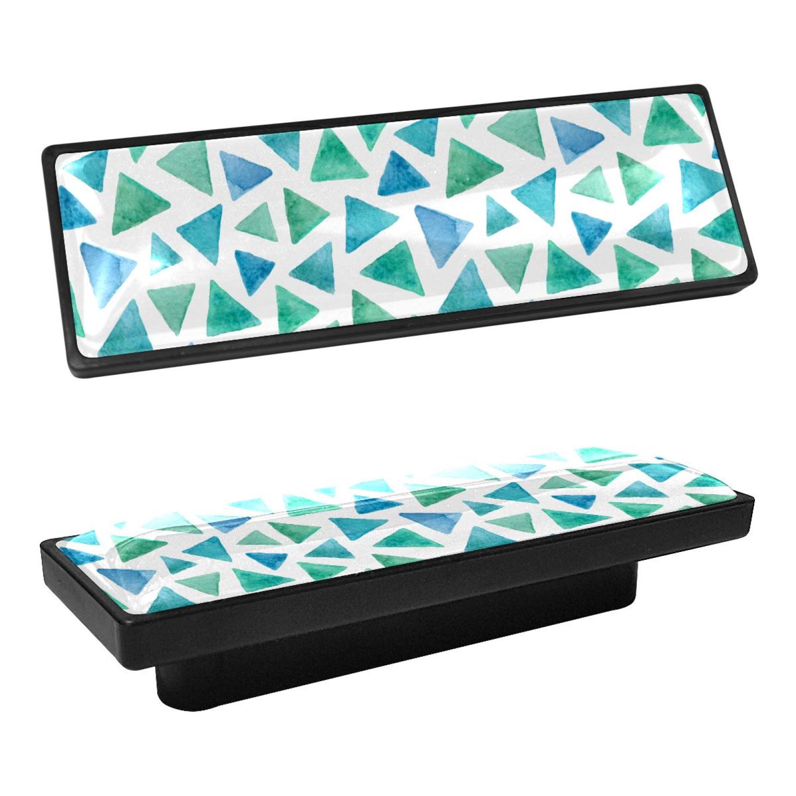 4 Pcs Rectangle Cabinet Handle Cupboard Knob Drawer Pulls Handle ...