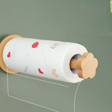 ruzhgo Rouleau de Papier en Bois Massif avec Support de Base Pondérée ...