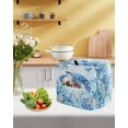 Sea Turtle Coastal Stand Mixer Dust Cover with Storage Pocket & Handles ...