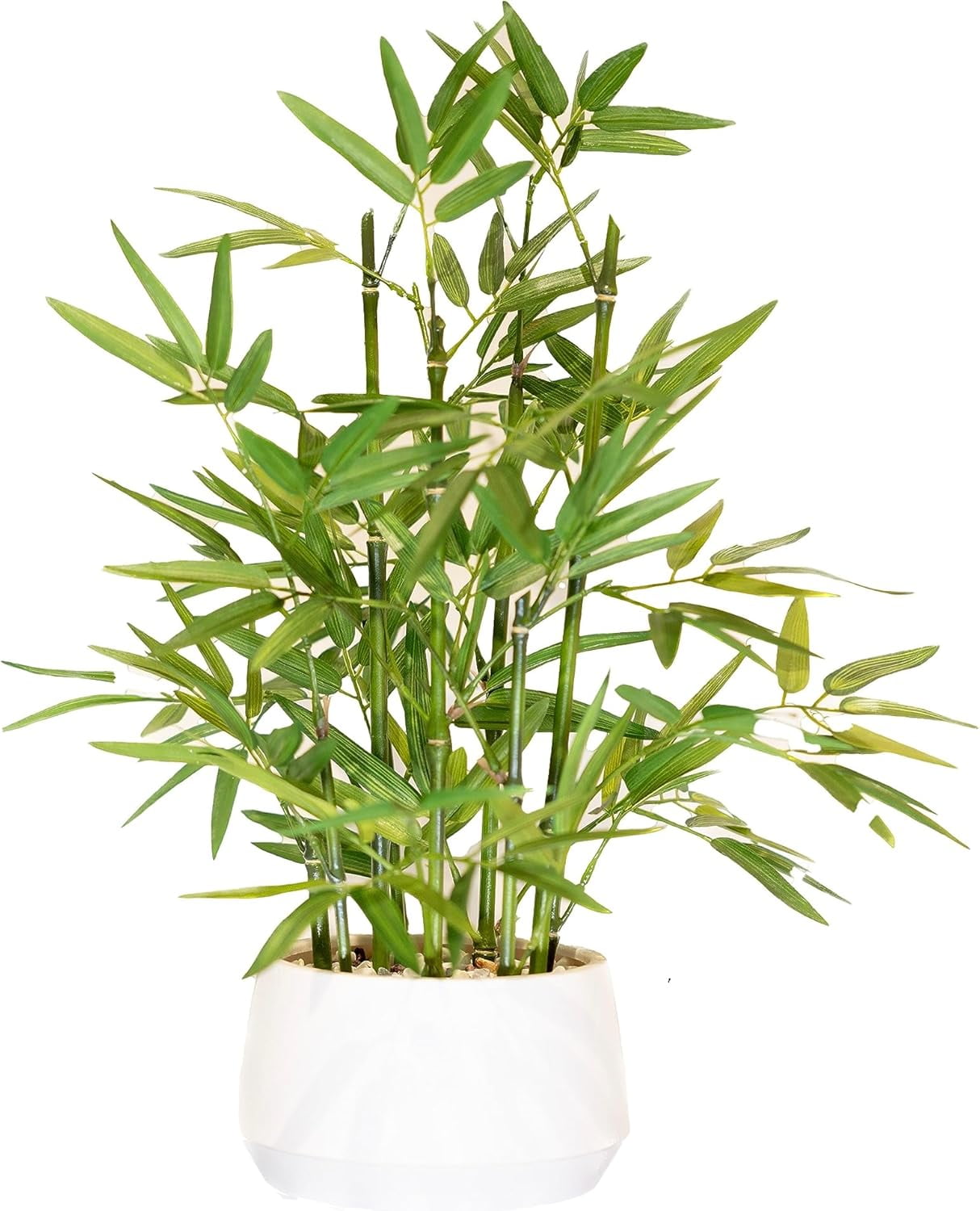 Blooming Decor Tall Potted Faux Bamboo Plant- Luxury Artificial Bamboo ...