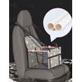 Portable Dog Car Seat: Breathable, Foldable Safety Basket for Small ...