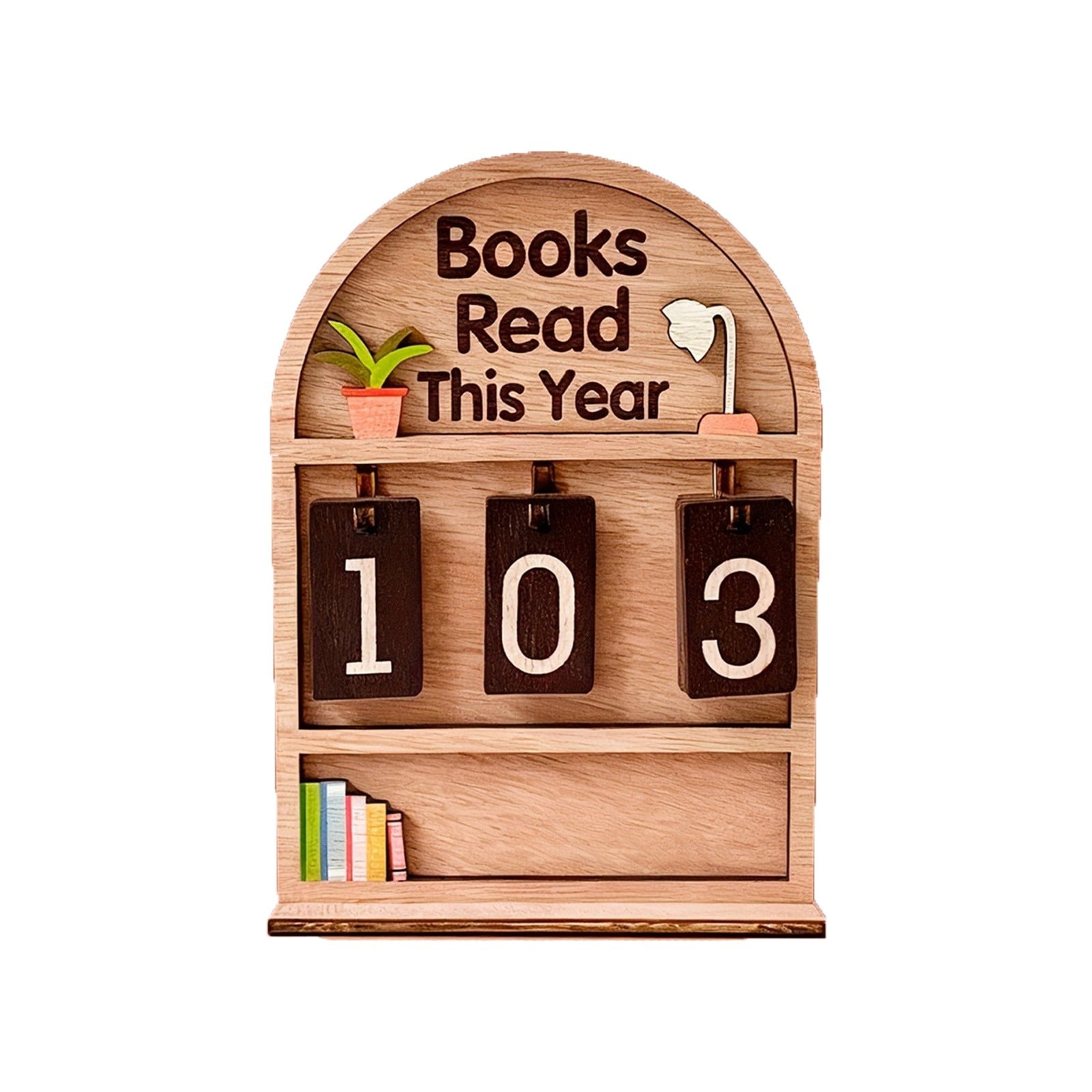Click here for Boltforge Cute Stuff Wooden Books Read This Year C... prices