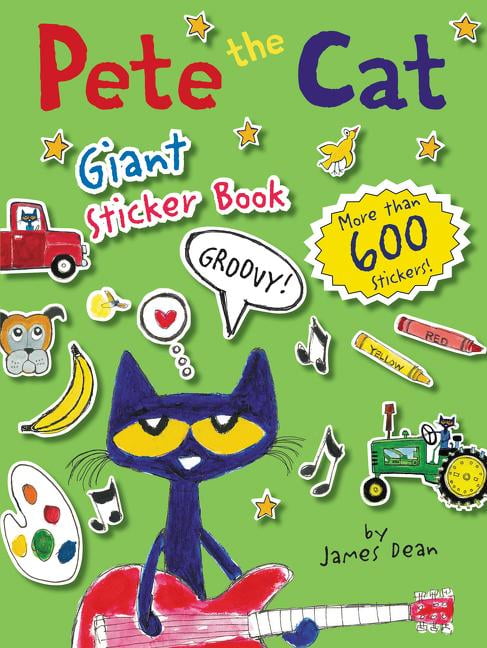 Pete the Cat Giant Sticker Book - Walmart.com - Walmart.com